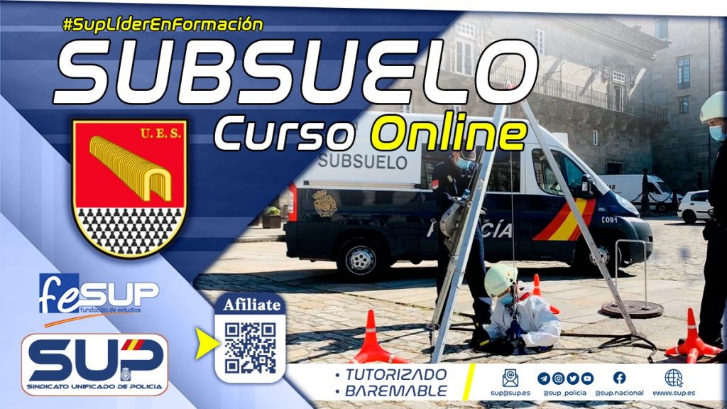 Curso Básico Unidad Especial de Subsuelo Online _ 500 plazas GRATUITAS ...