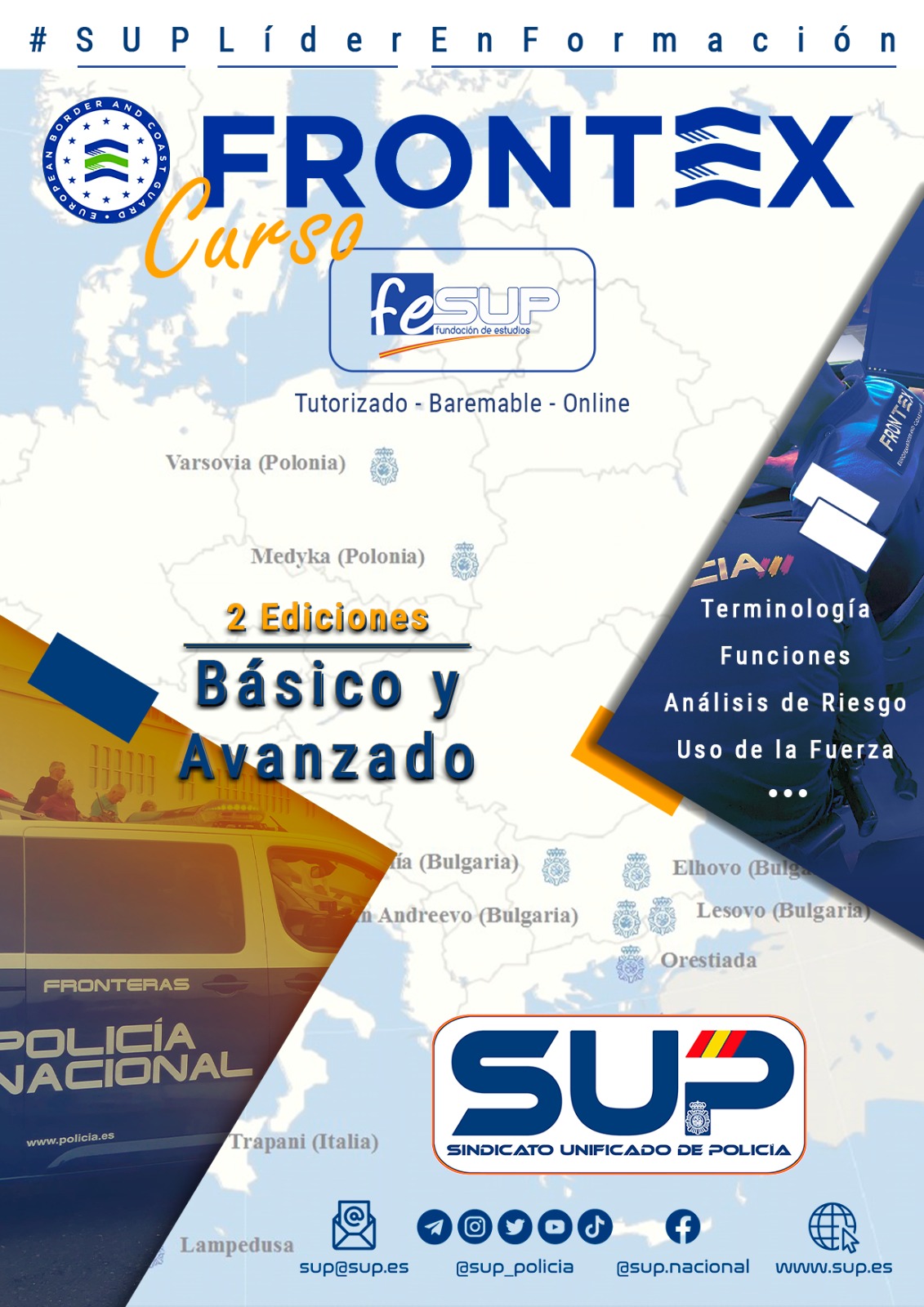 CURSO AVANZADO DE FRONTEX ONLINE – FESUP